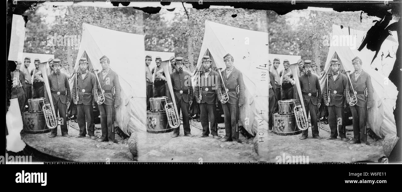 Band 4th Infantry, Michigan; General notes: Use War and Conflict Number ...