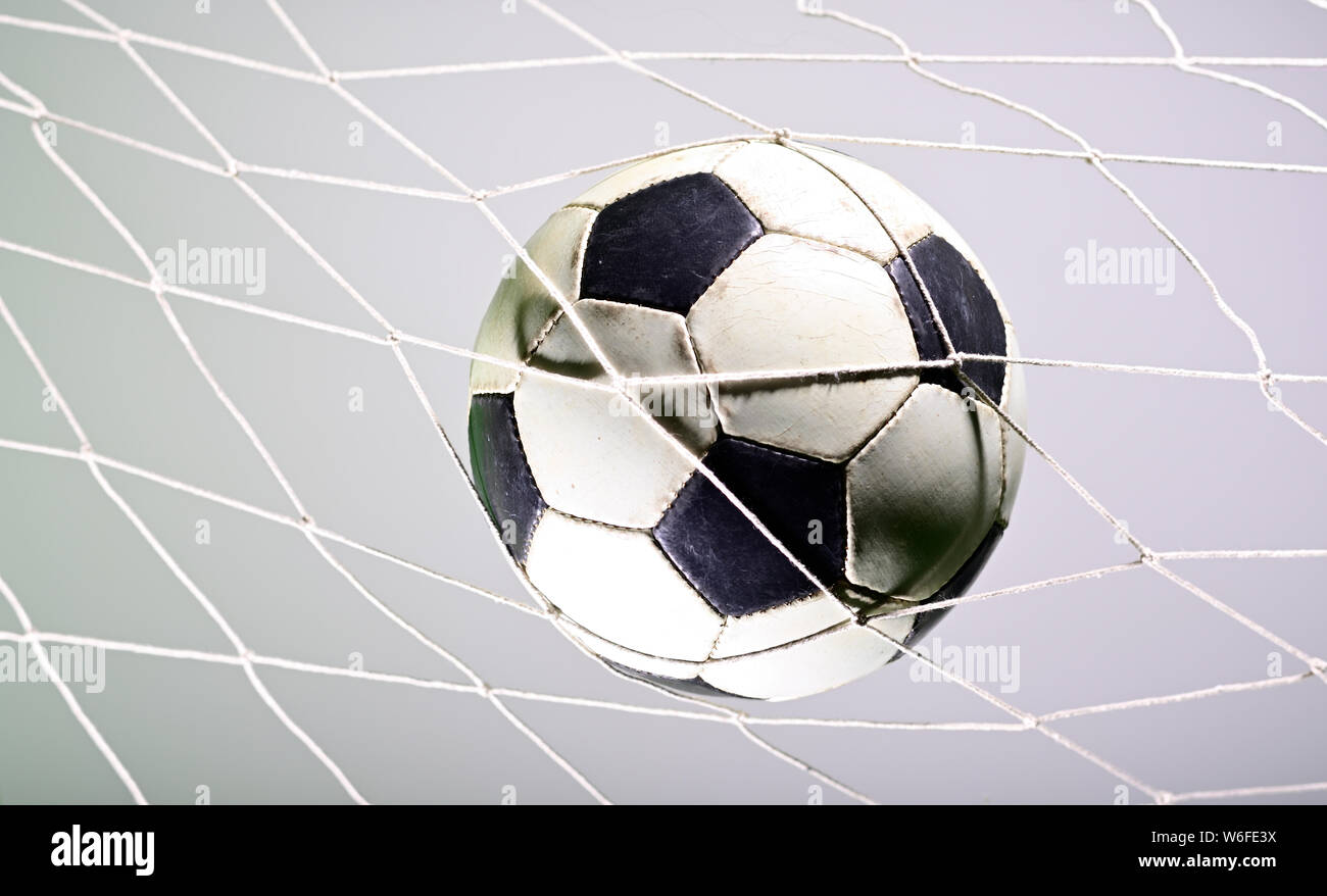 Soccer goal net with no background hi-res stock photography and images ...
