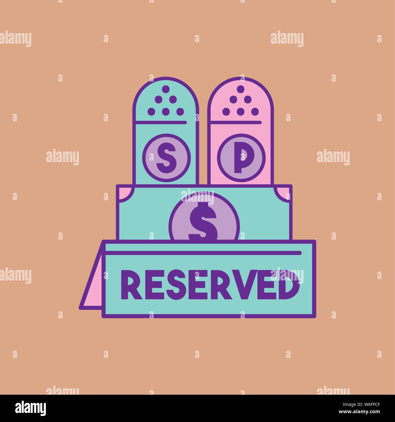 Salt and pepper vector design Stock Vector Image & Art - Alamy