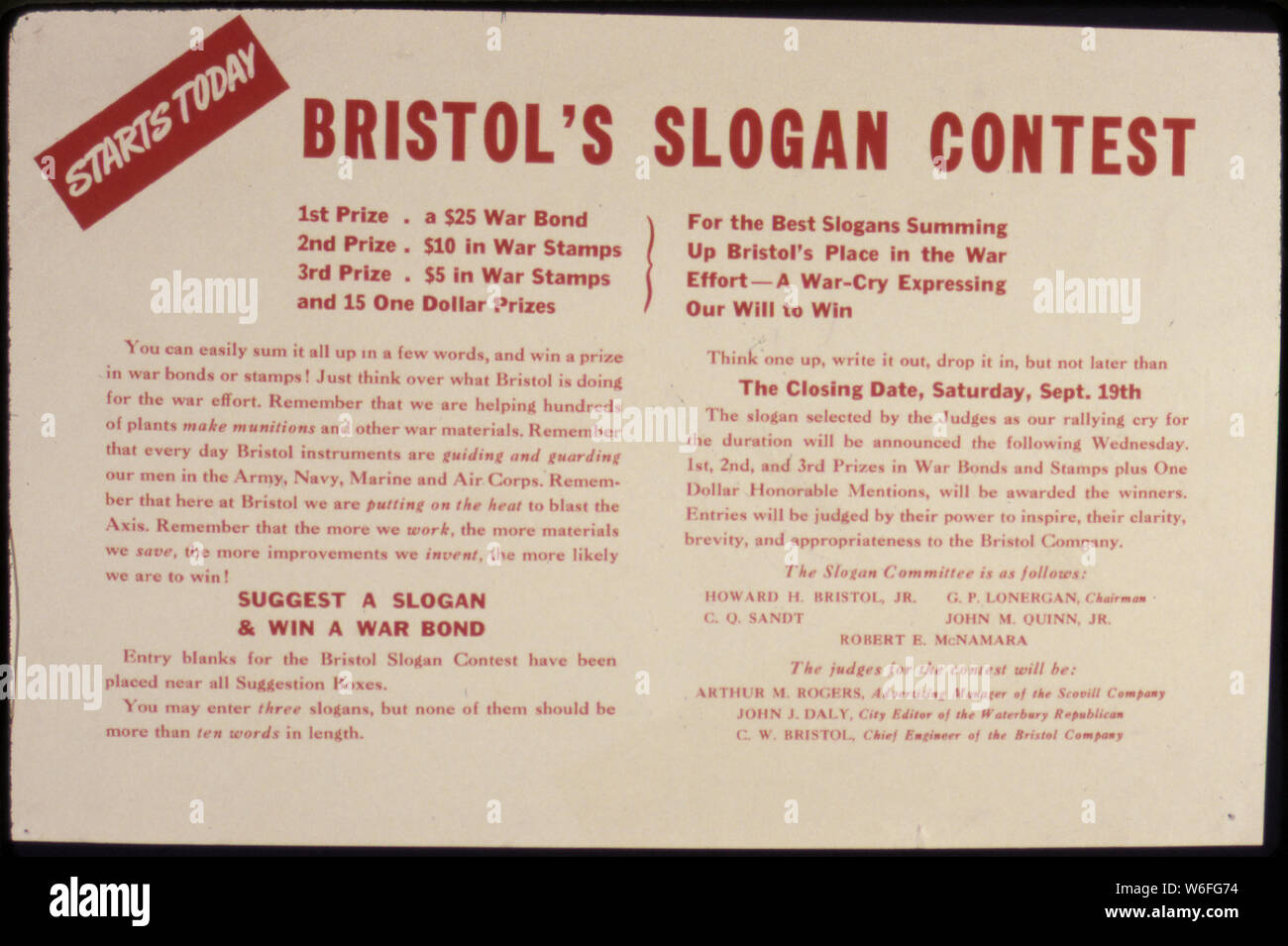 Bristol's Slogan Contest Stock Photo - Alamy