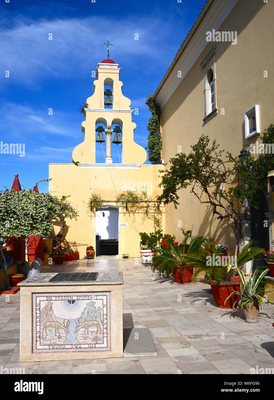 Theotokos Monastery of the Blessed Virgin Mary, Paleokastritsa, Corfu ...