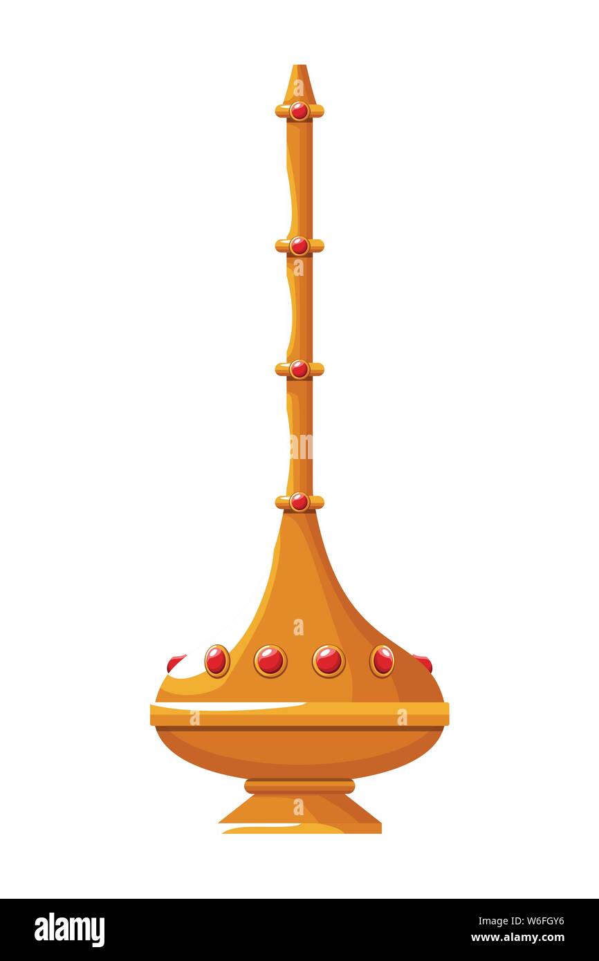 Antique magic lamp cartoon isolated Stock Vector Image & Art - Alamy