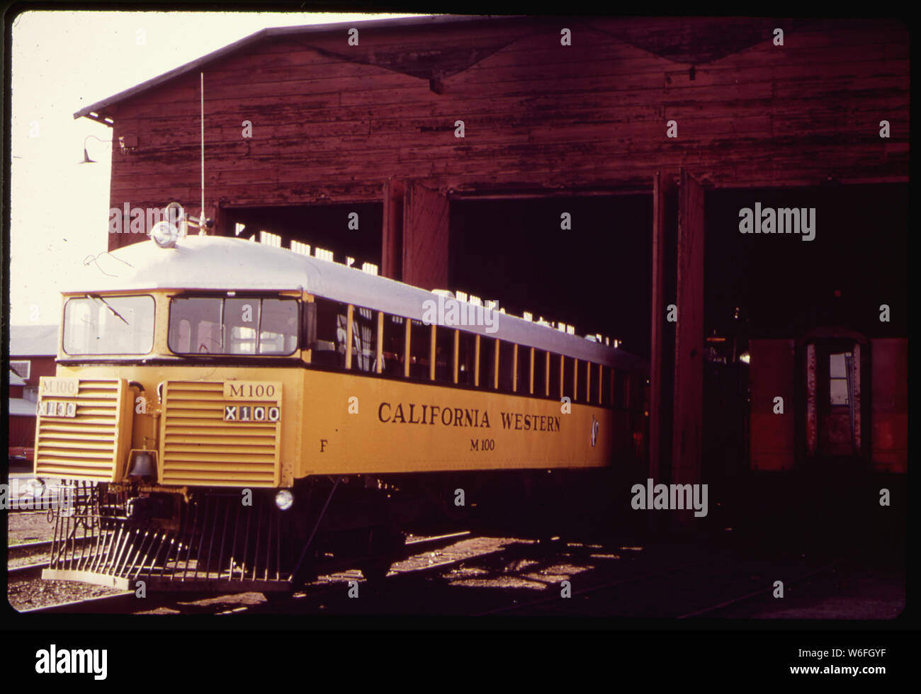 CALIFORNIA WESTERN RAILROAD Stock Photo - Alamy