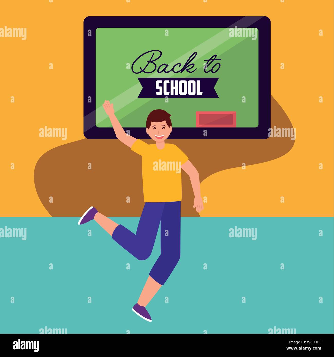 Back to school vector design Stock Vector Image & Art - Alamy