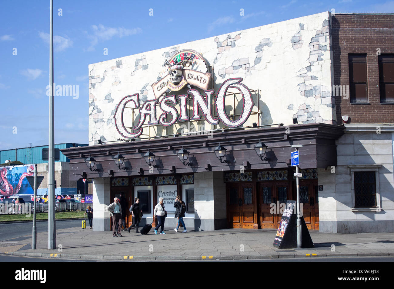Entertainment in Blackpool Stock Photo - Alamy