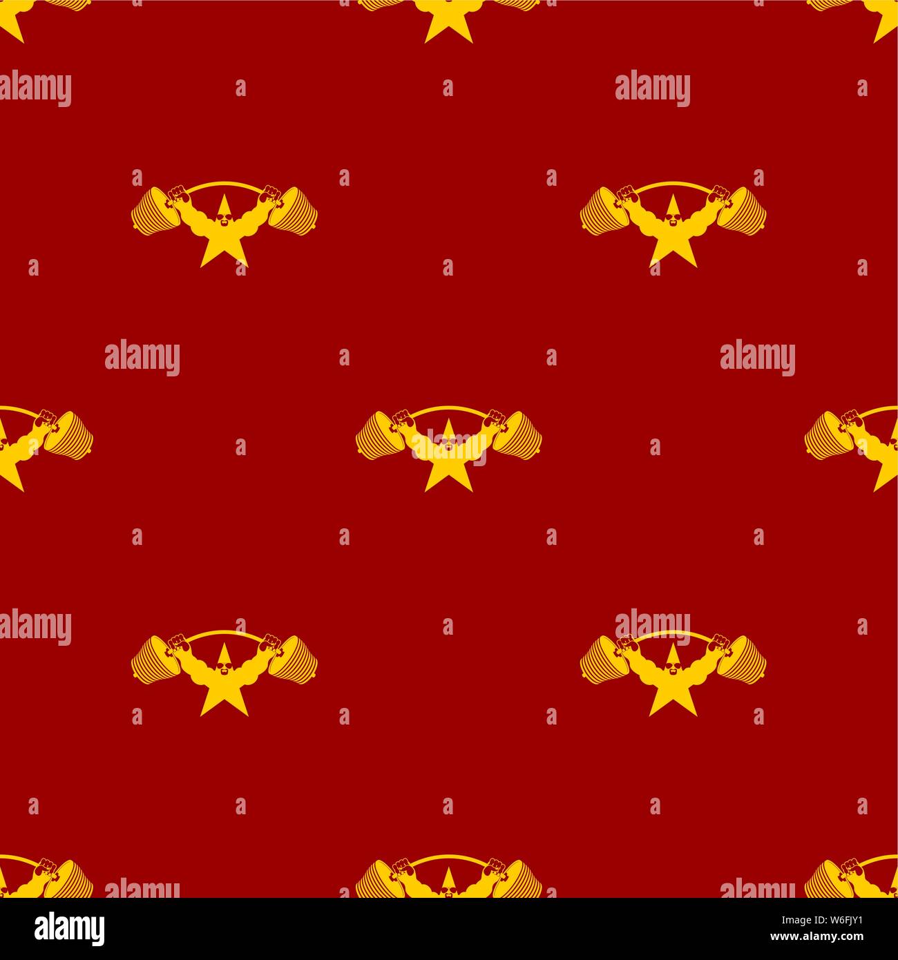 Strong star pattern seamless. fitness and bodybuilding background Stock ...