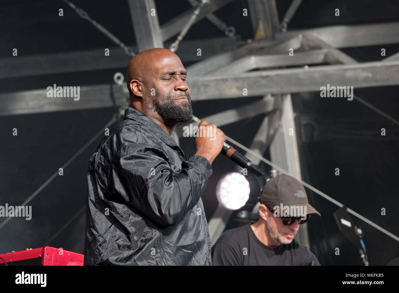 Kelvin Mercer of De La Soul performing on stage at the 2019 Liverpool ...