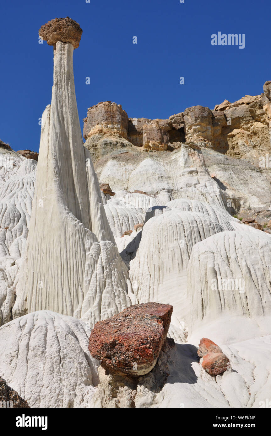wahweap hoodoos in utah Stock Photo - Alamy