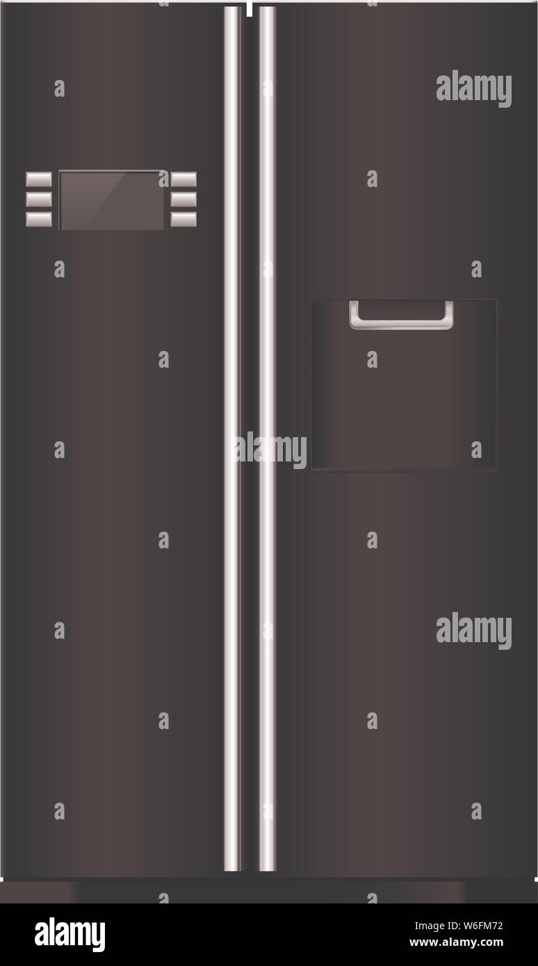 Refrigerator fridge Cut Out Stock Images & Pictures - Alamy