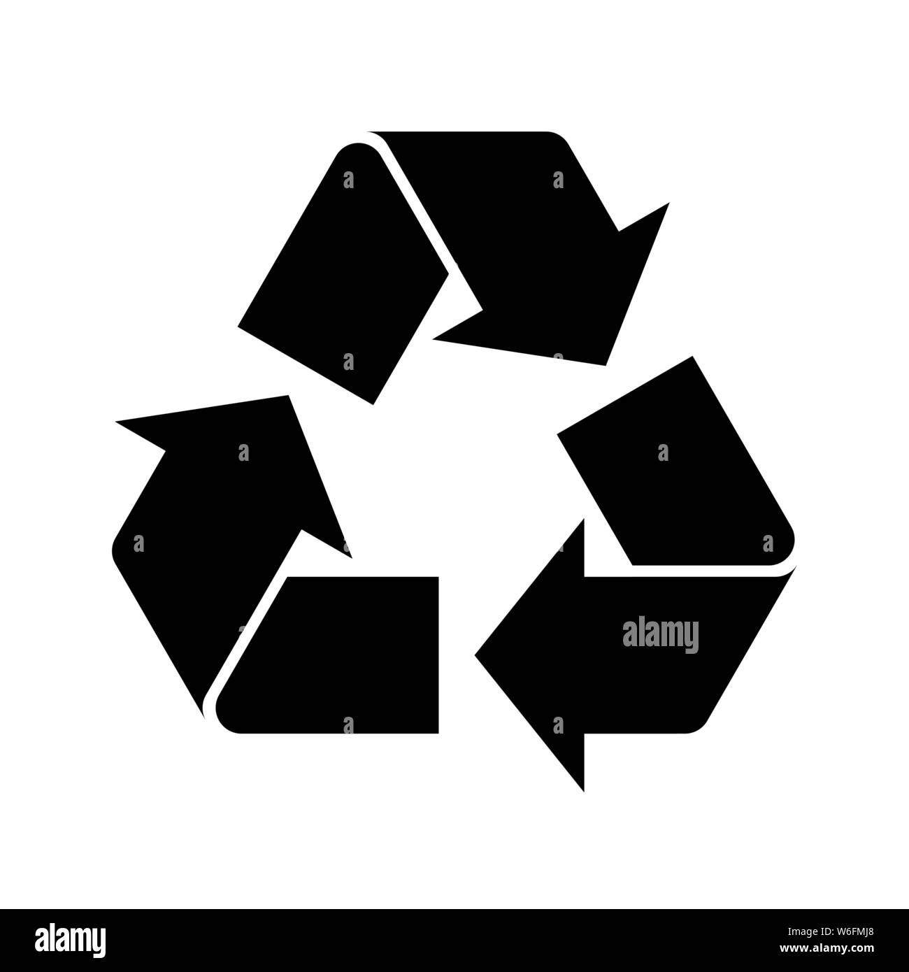 Environmental recycled materials eco Black and White Stock Photos ...