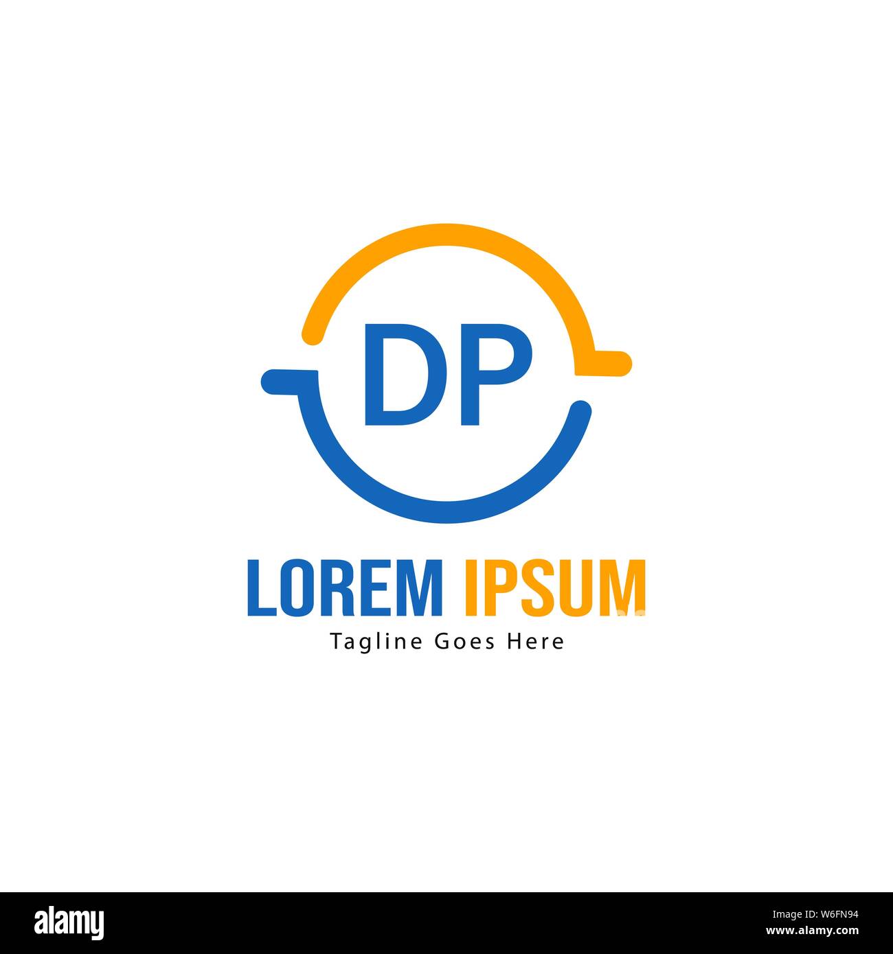 Dp letter logo hi-res stock photography and images - Alamy