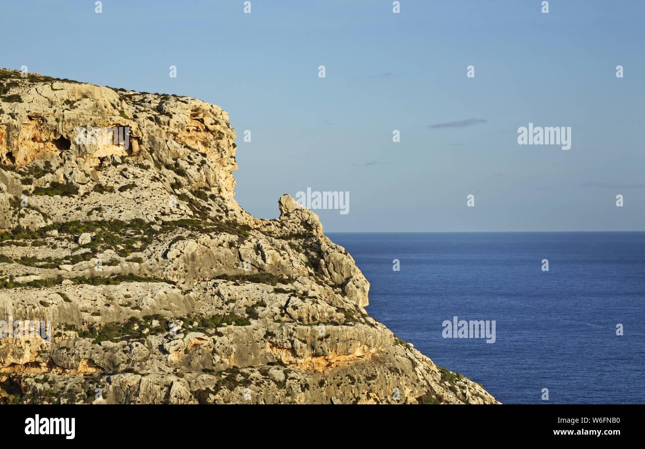 Mediterranean Sea near Zurrieq. Malta Stock Photo - Alamy