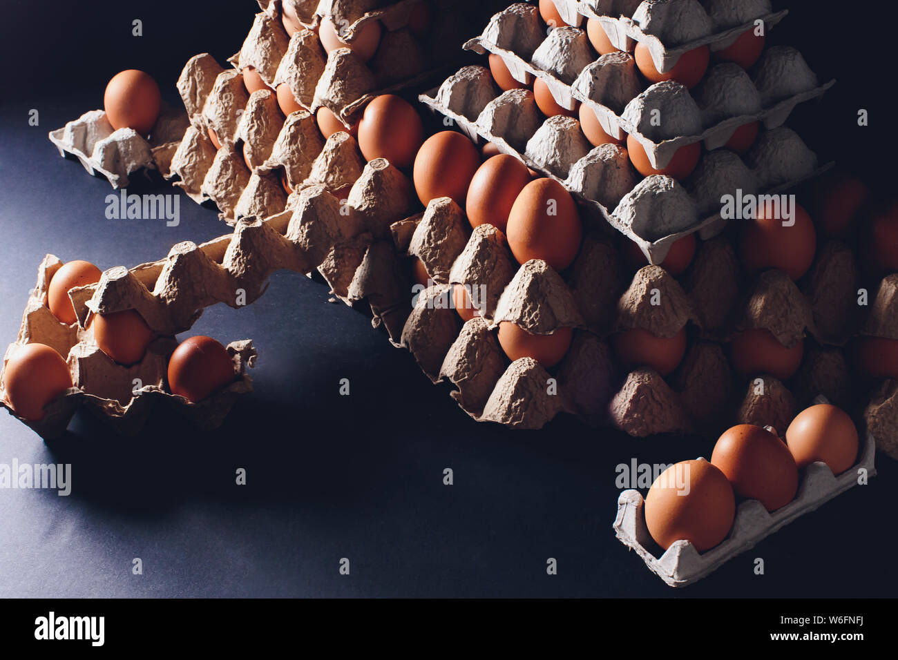 Eggs Trays High Resolution Stock Photography and Images - Alamy