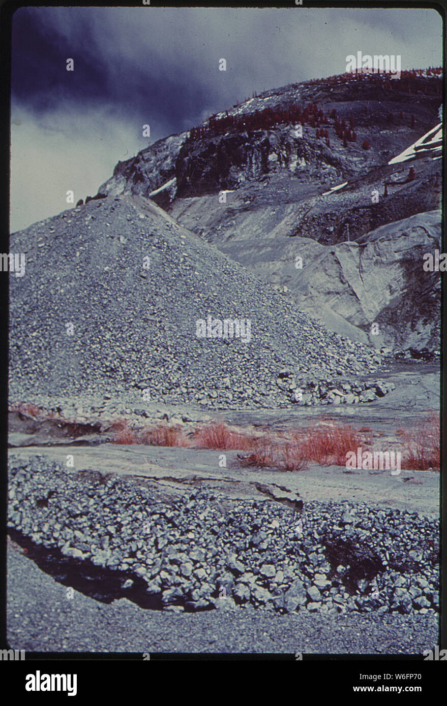COLORADO FUEL AND IRON COMPANY FELDSPAR MINE ON MONARCH PASS. (INFRARED ...