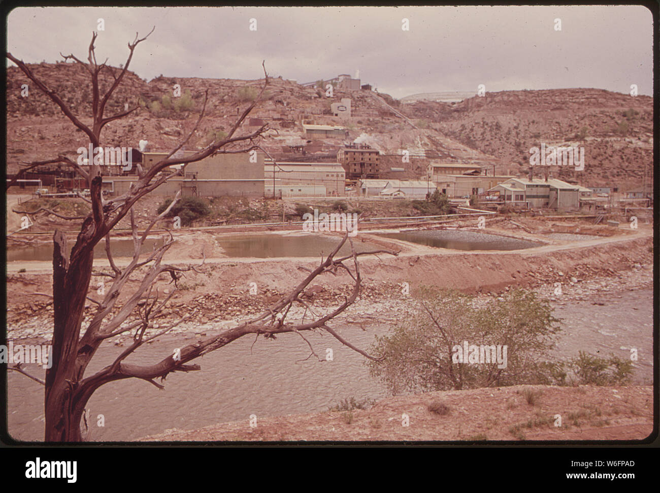 COLORADO RIVER NEAR UNION CARBIDE URANIUM MILL Stock Photo - Alamy