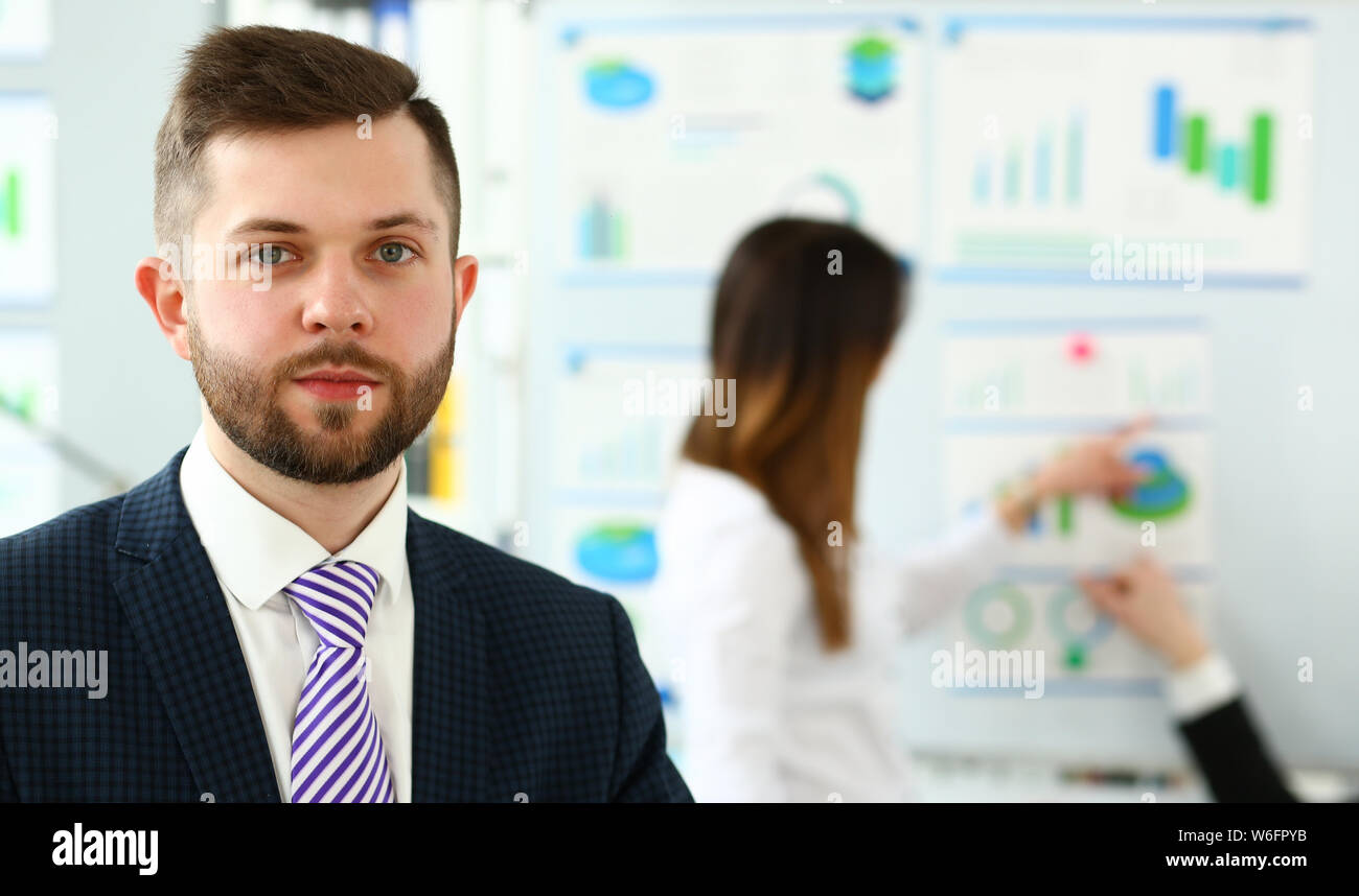 Work charts smart successful hi-res stock photography and images - Alamy