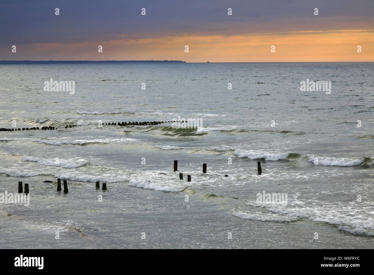 Baltic sea in Zelenogradsk. Russia Stock Photo - Alamy
