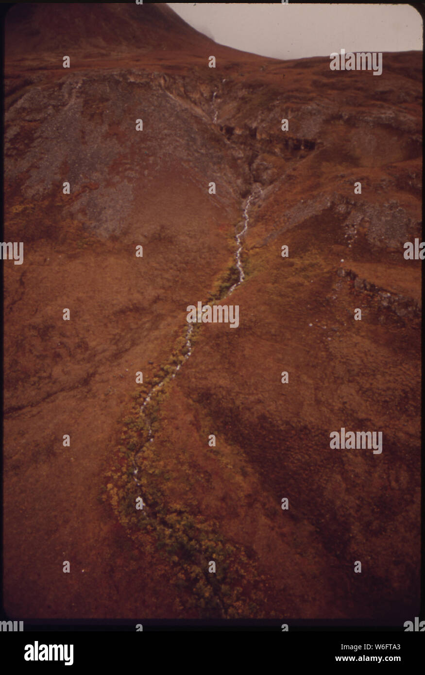 CREEK DRAINING INTO ATIGUN RIVER FROM FOOT OF PEAK 5308, ABOUT 2 MILES ...