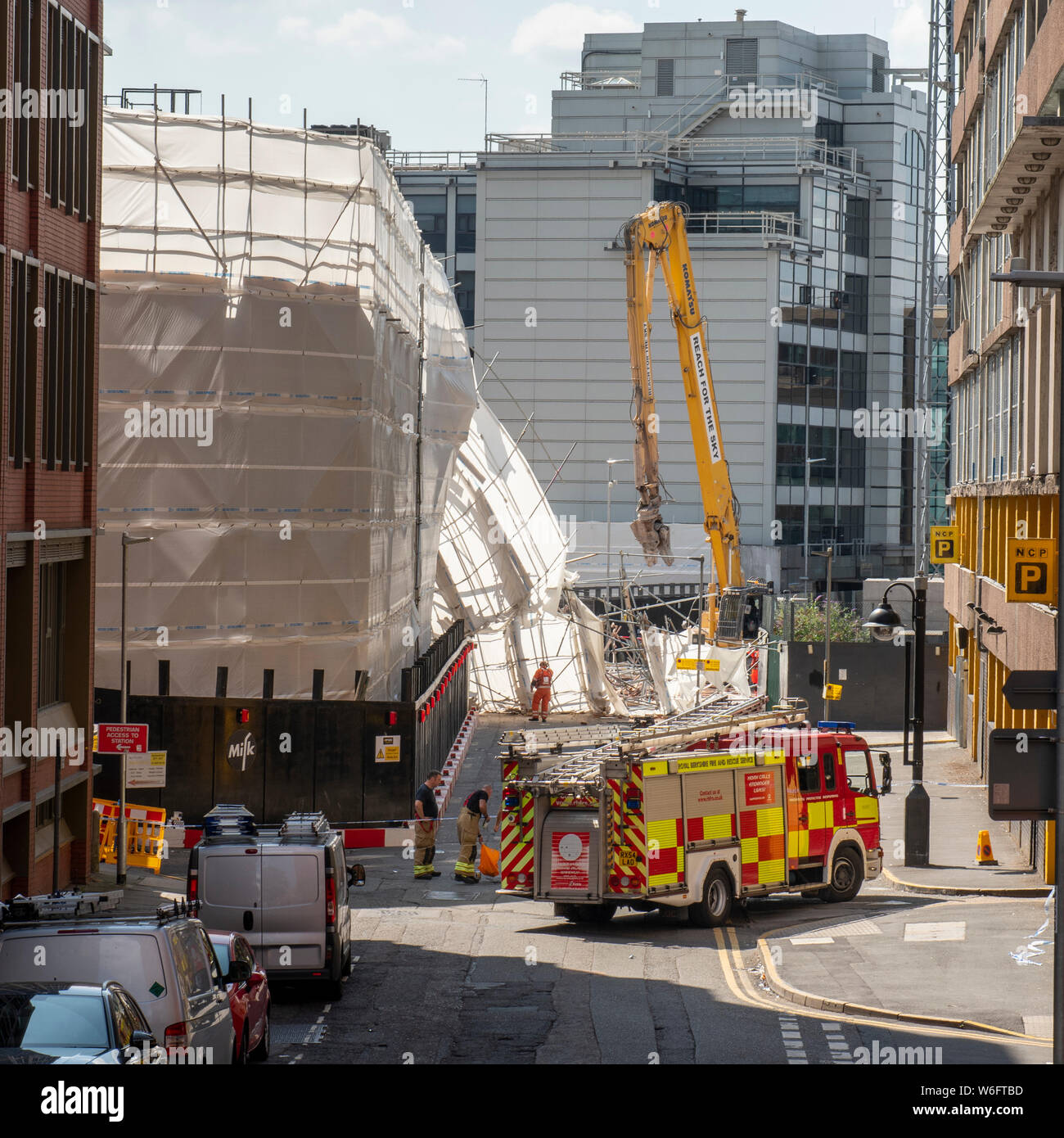 Reading, Berkshire, UK. 1st Aug, 2019. Garrard Street Reading ...