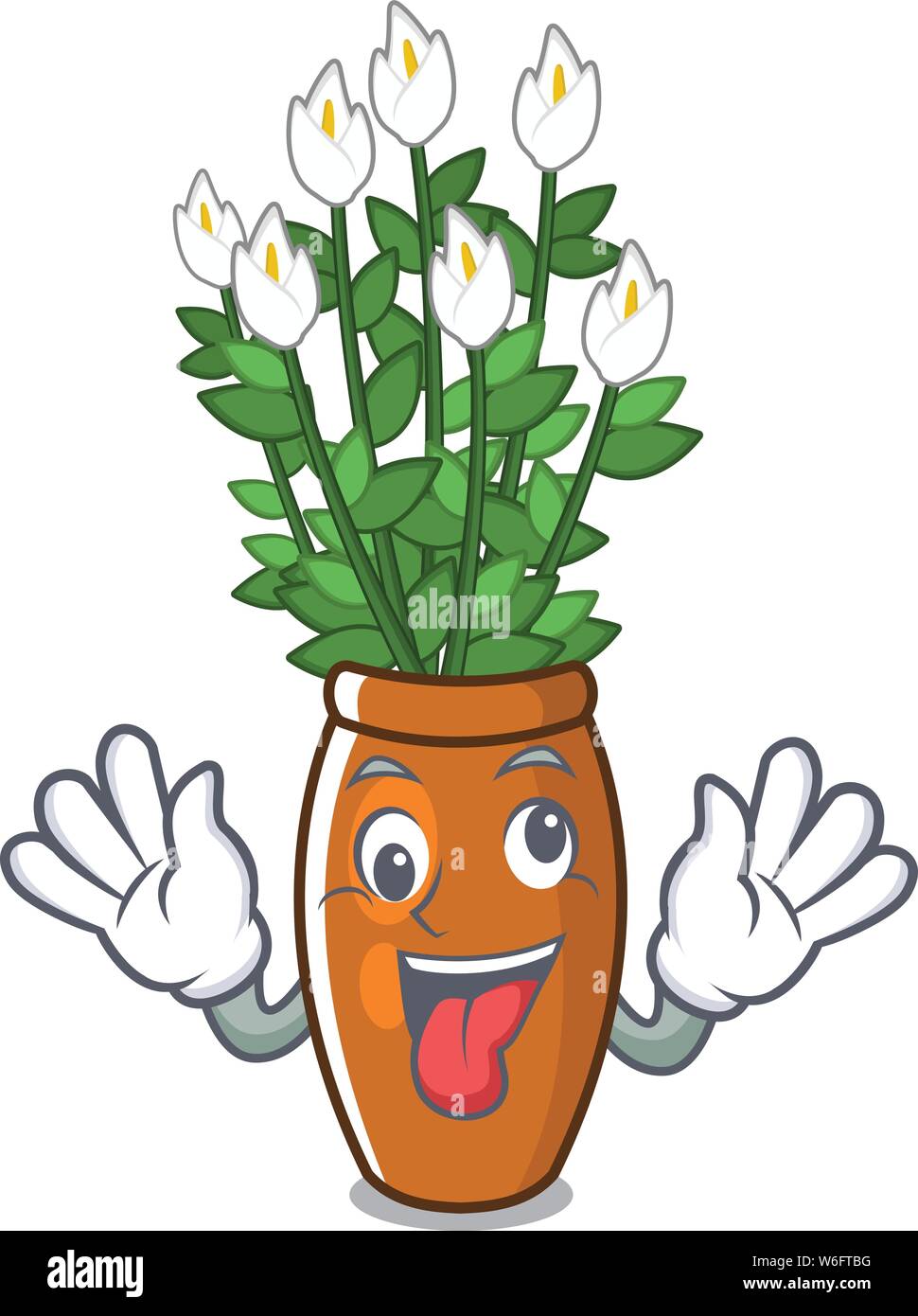 Peace lilies Stock Vector Images - Alamy