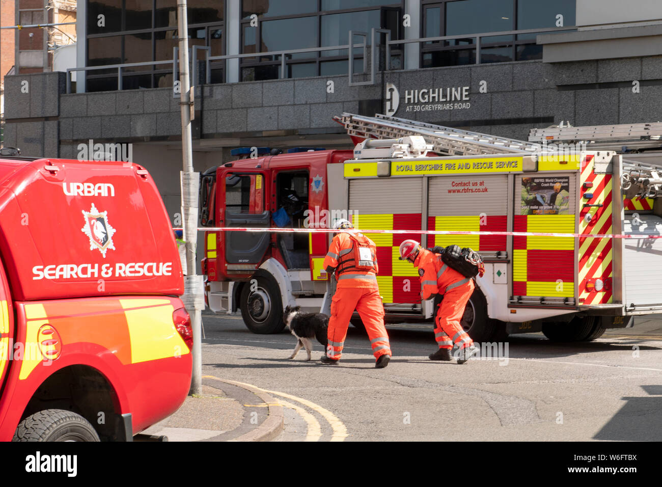 Reading, Berkshire, UK. 1st Aug, 2019. Garrard Street Reading ...