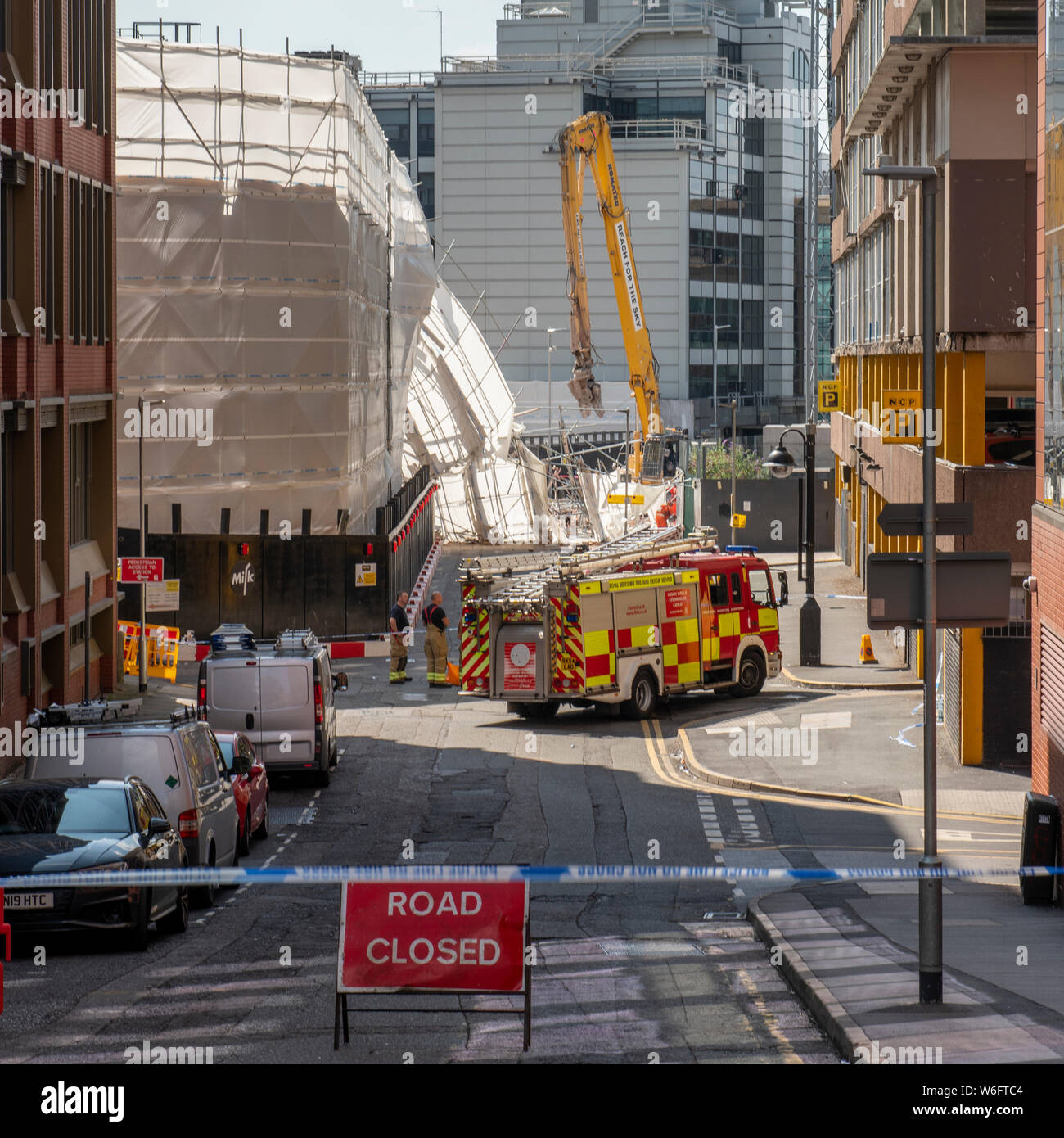 Reading, Berkshire, UK. 1st Aug, 2019. Garrard Street Reading ...