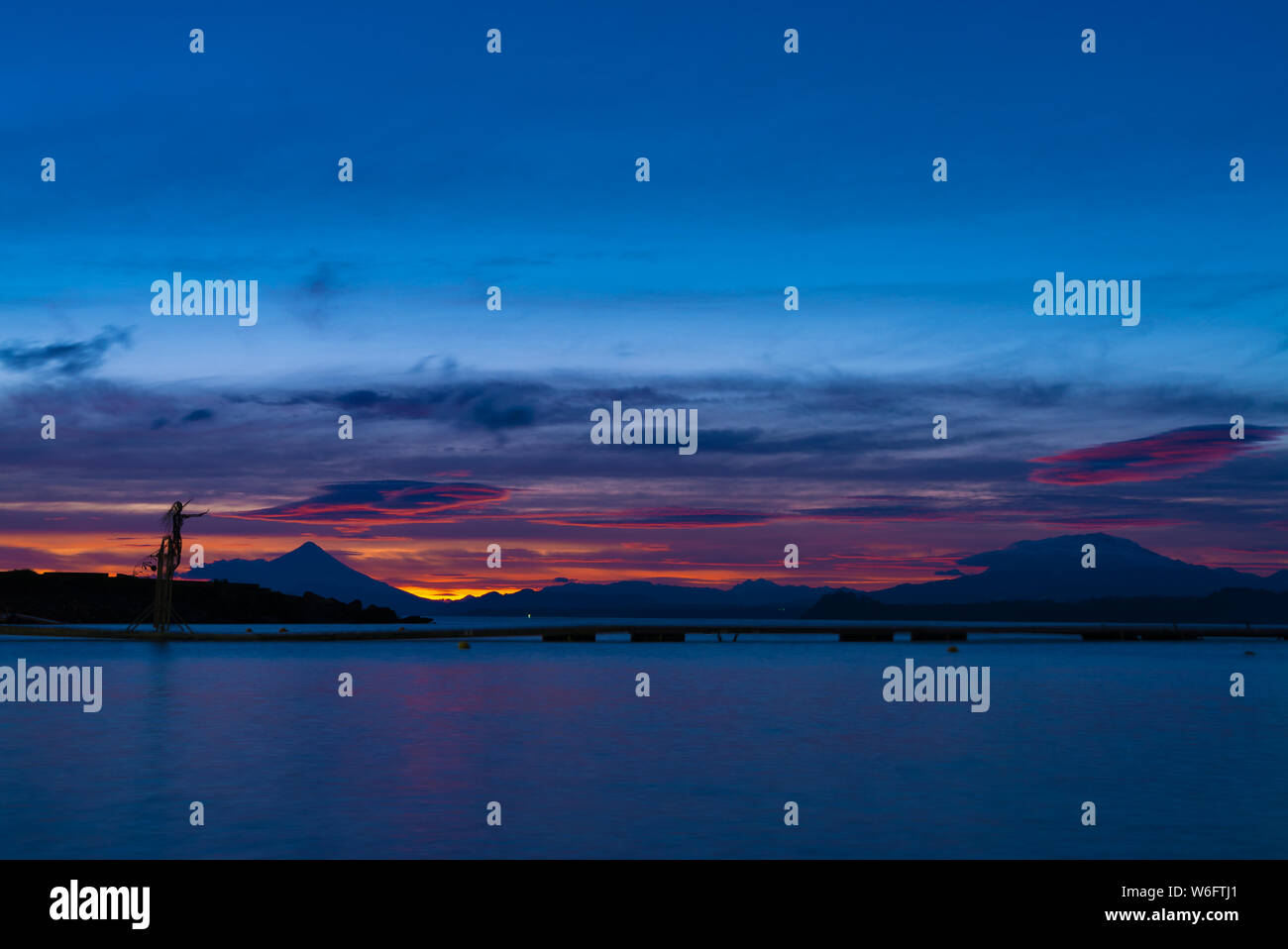 Beautiful shot volcano osorno hi-res stock photography and images - Alamy