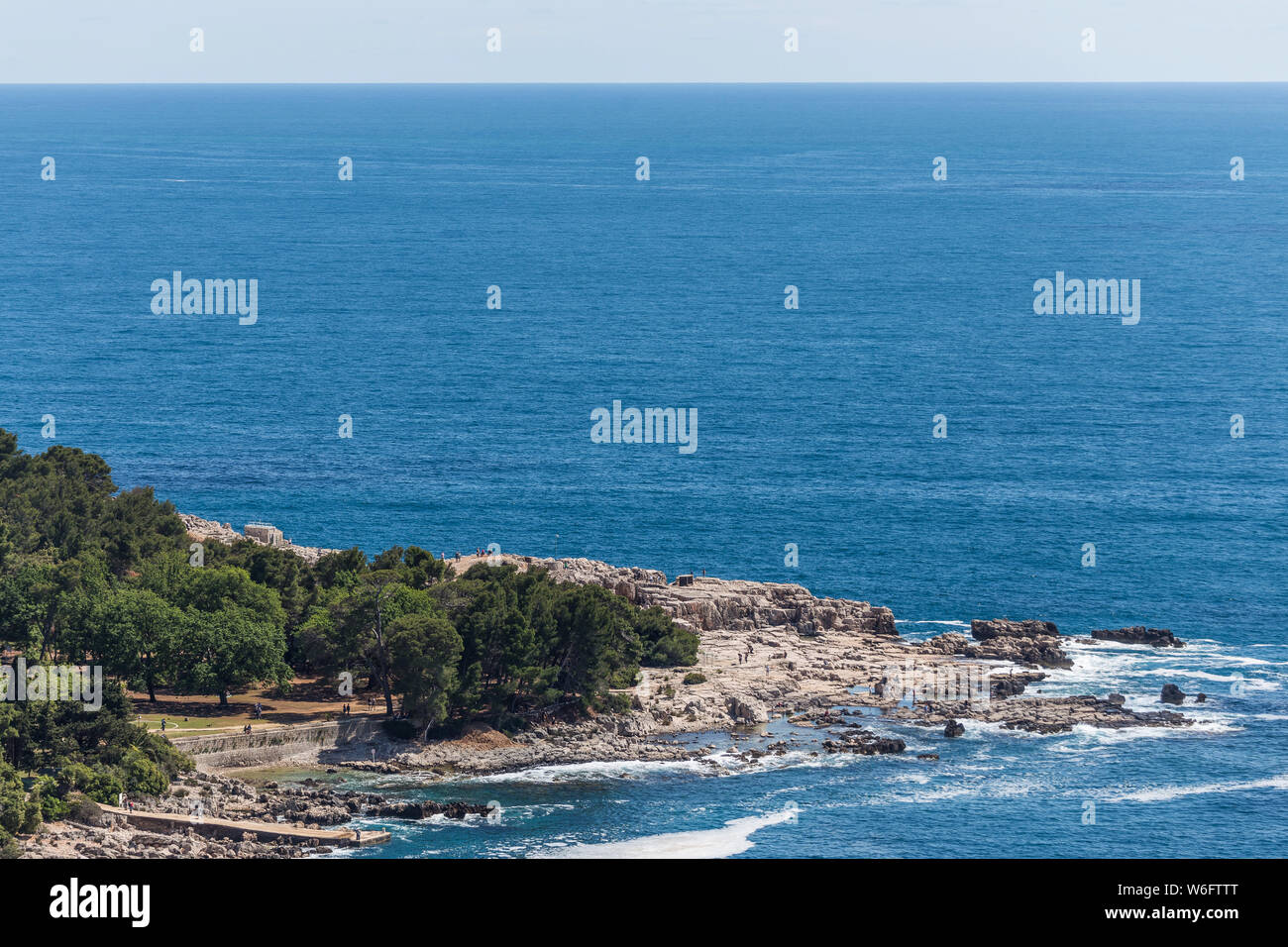 Croatia dubrovnik lokrum island beach hi-res stock photography and ...