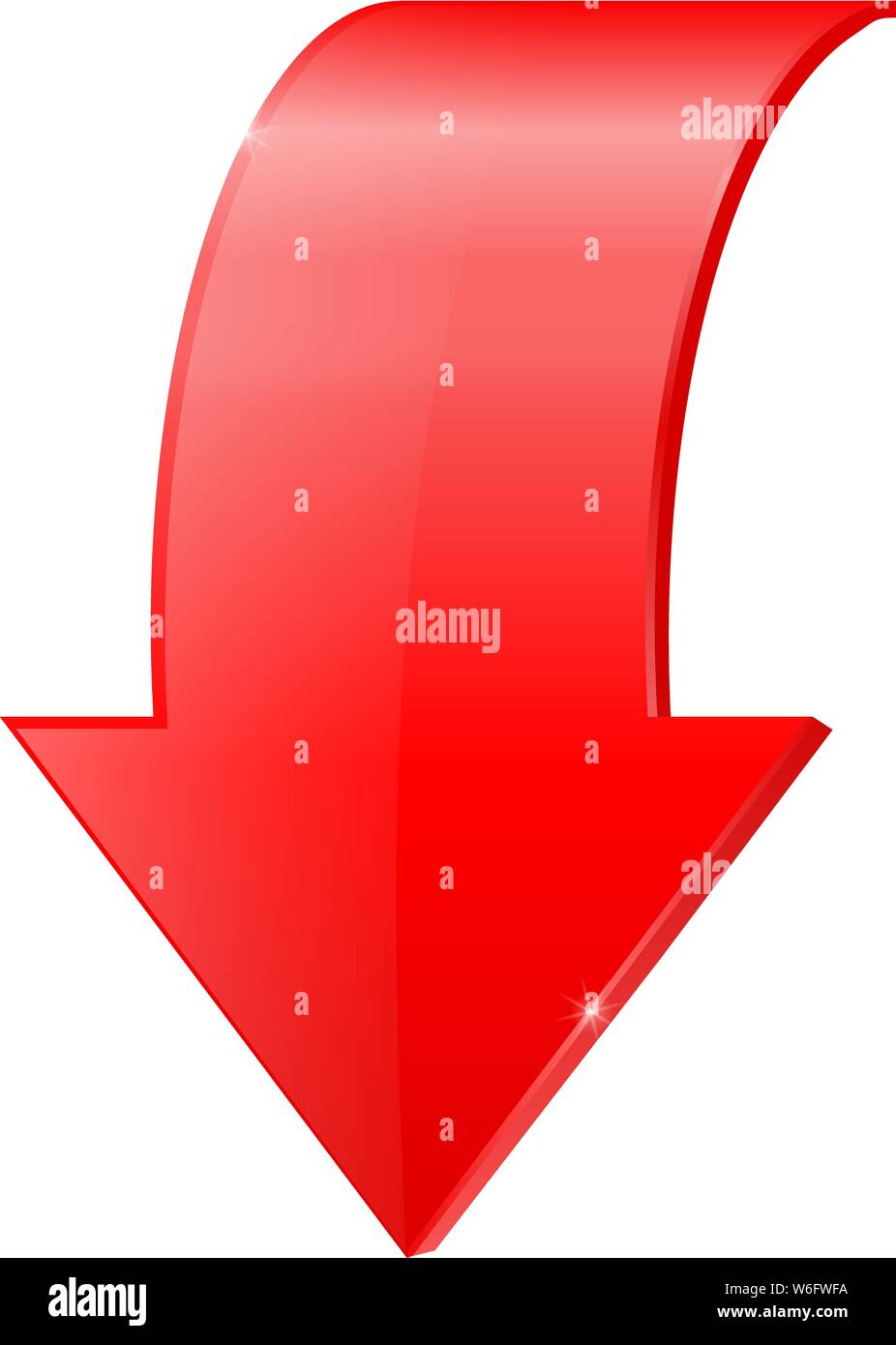 3d circular up down Cut Out Stock Images & Pictures - Alamy