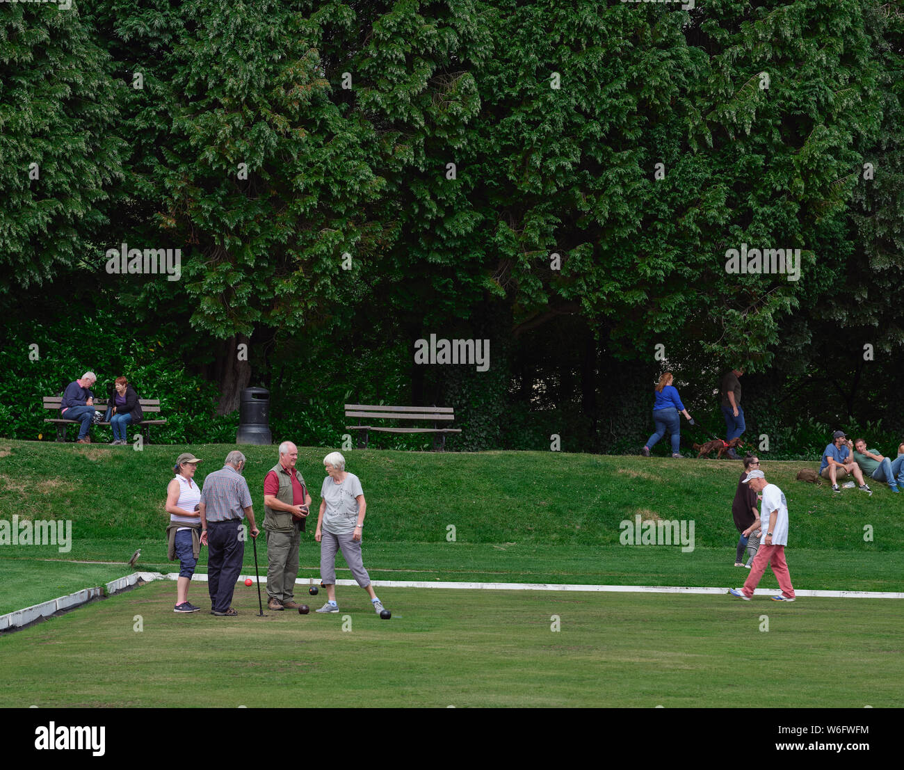 Pateley Bridge, Harrogate, North Yorkshire, England, UK. 21/07/2019 ...