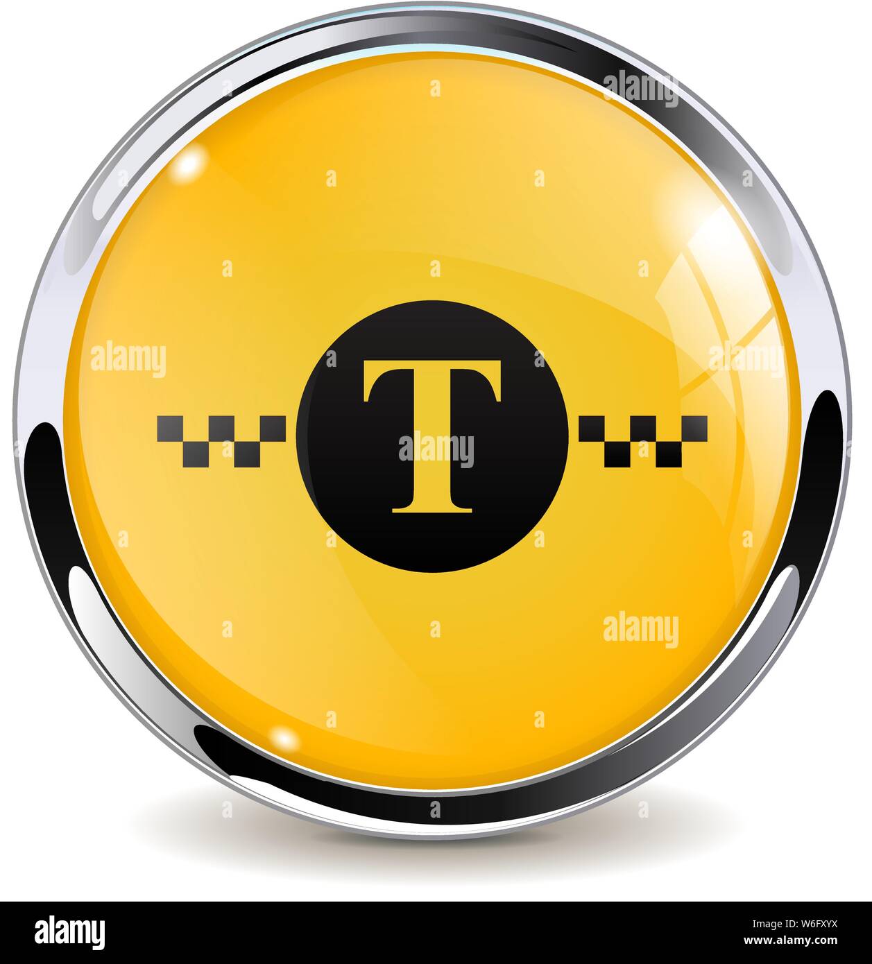 Black yellow emblem Cut Out Stock Images & Pictures - Alamy