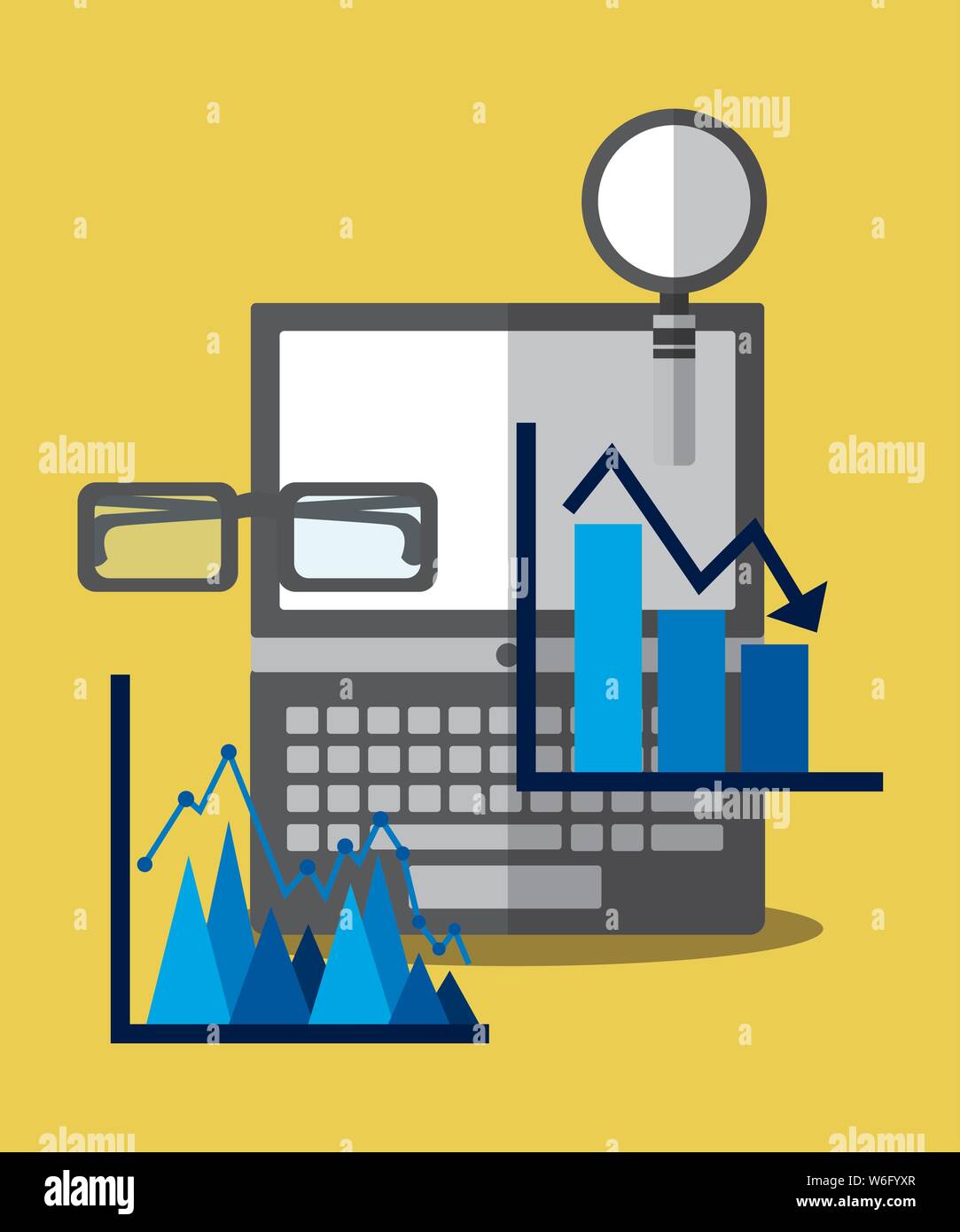 Statistics and infographic design Stock Vector Image & Art - Alamy