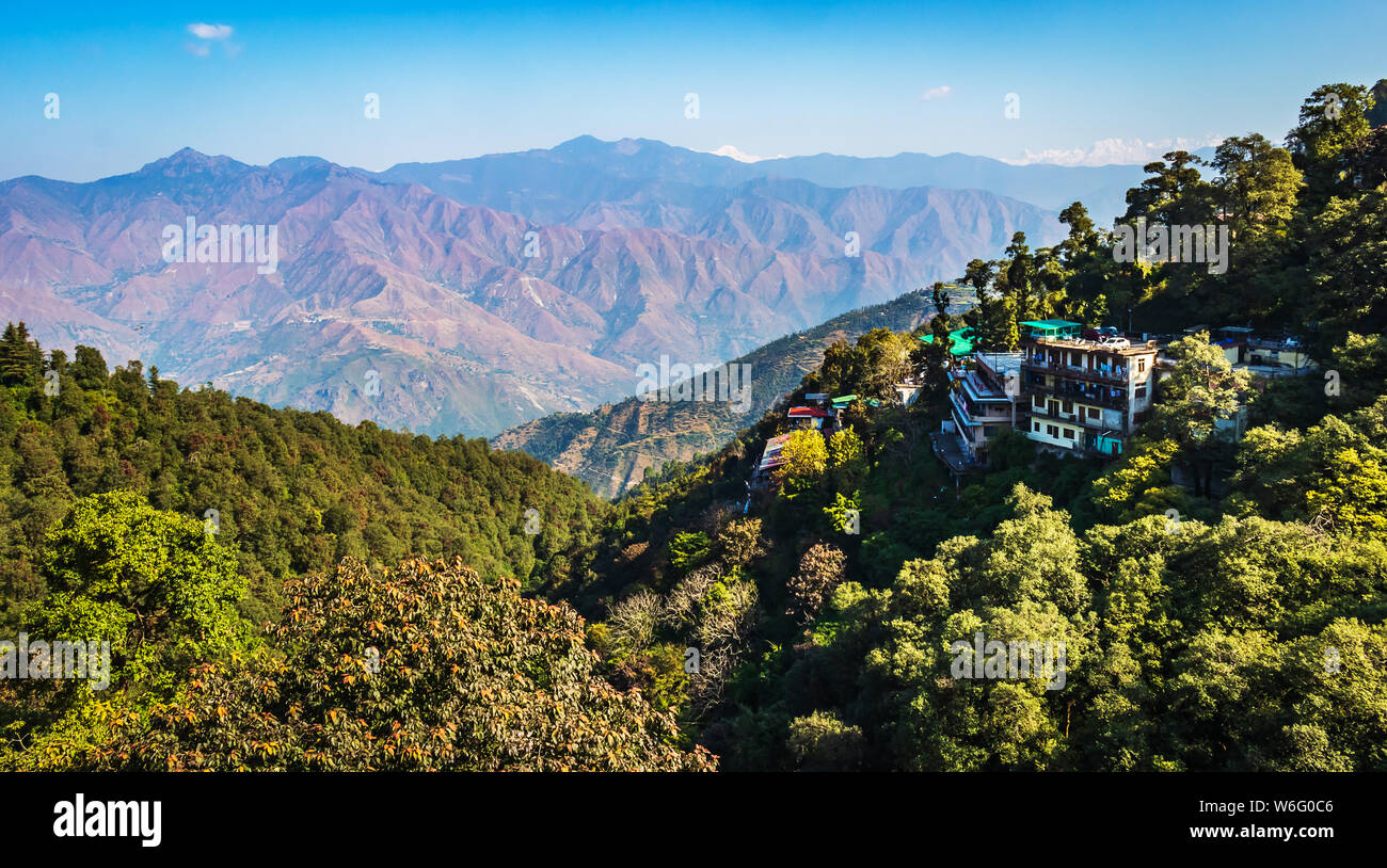 Amazing Sunrise in mountains Mussoorie in India Uttarakhand, wallpaper ...