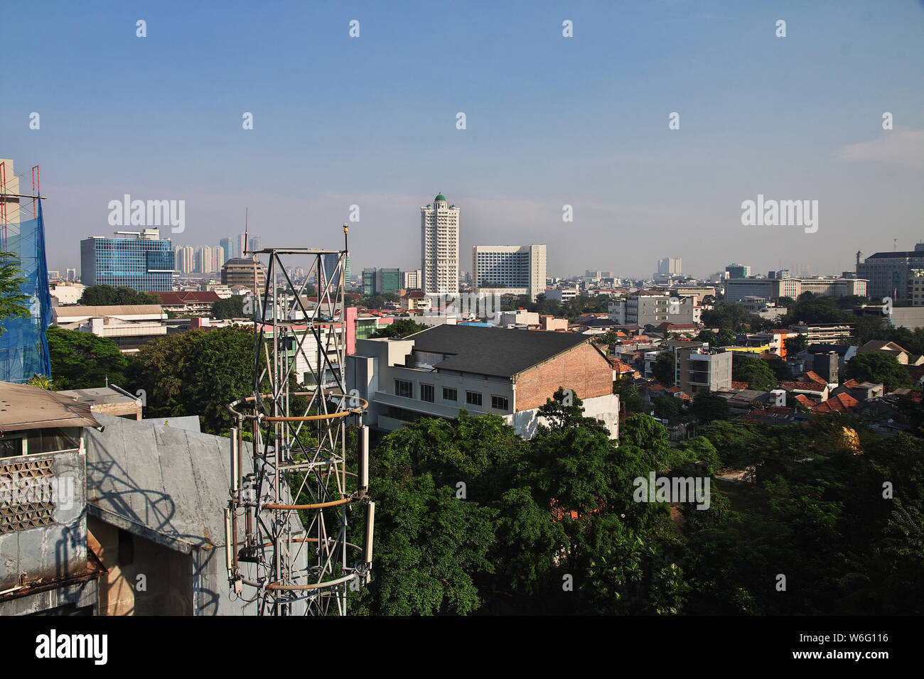 The view on Jakarta city, Indonesia Stock Photo - Alamy