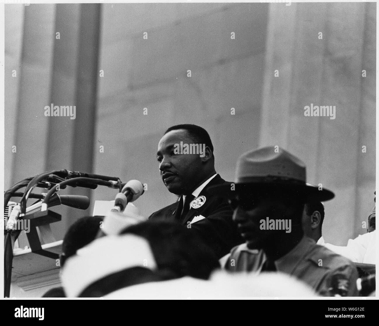 Civil rights march washington d c dr martin luther king hi-res stock ...