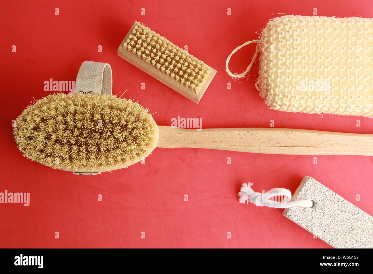 objects to use in the shower Stock Photo - Alamy