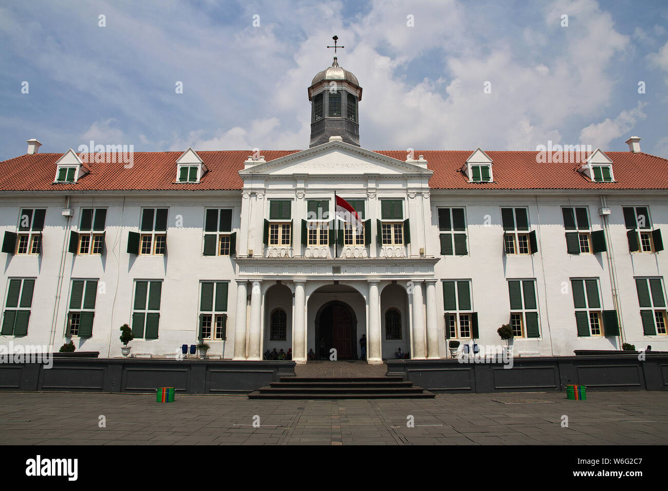 The square in old Jakarta, Indonesia Stock Photo - Alamy