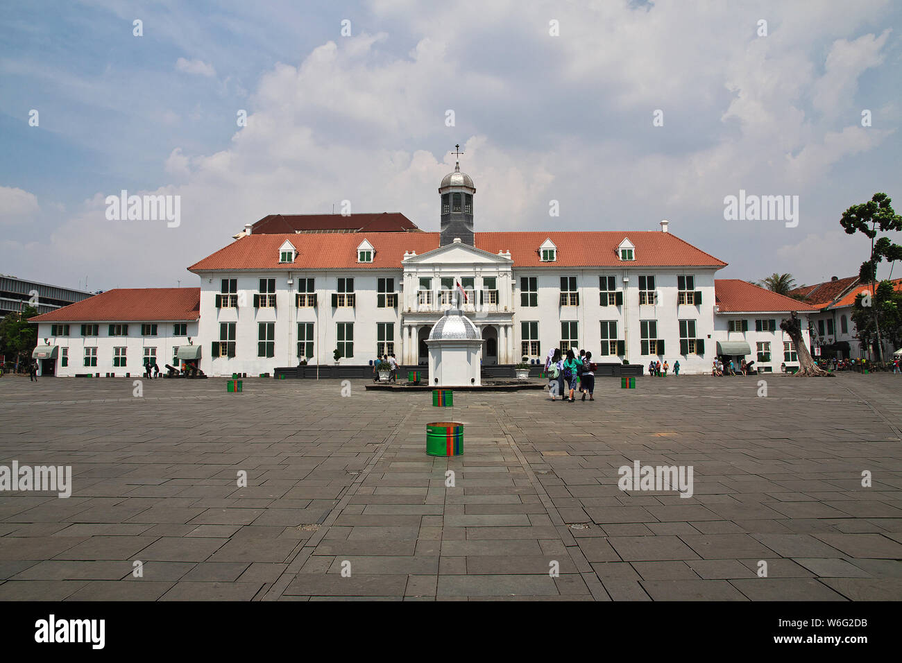 The square in old Jakarta, Indonesia Stock Photo - Alamy