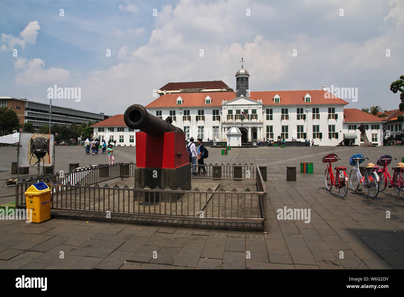 The square in old Jakarta, Indonesia Stock Photo - Alamy