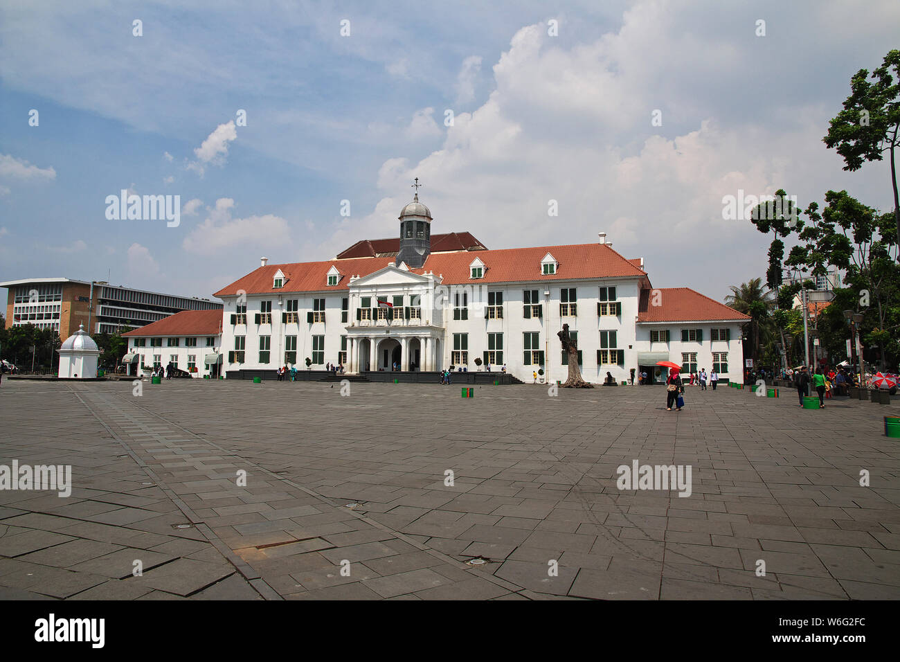 The square in old Jakarta, Indonesia Stock Photo - Alamy