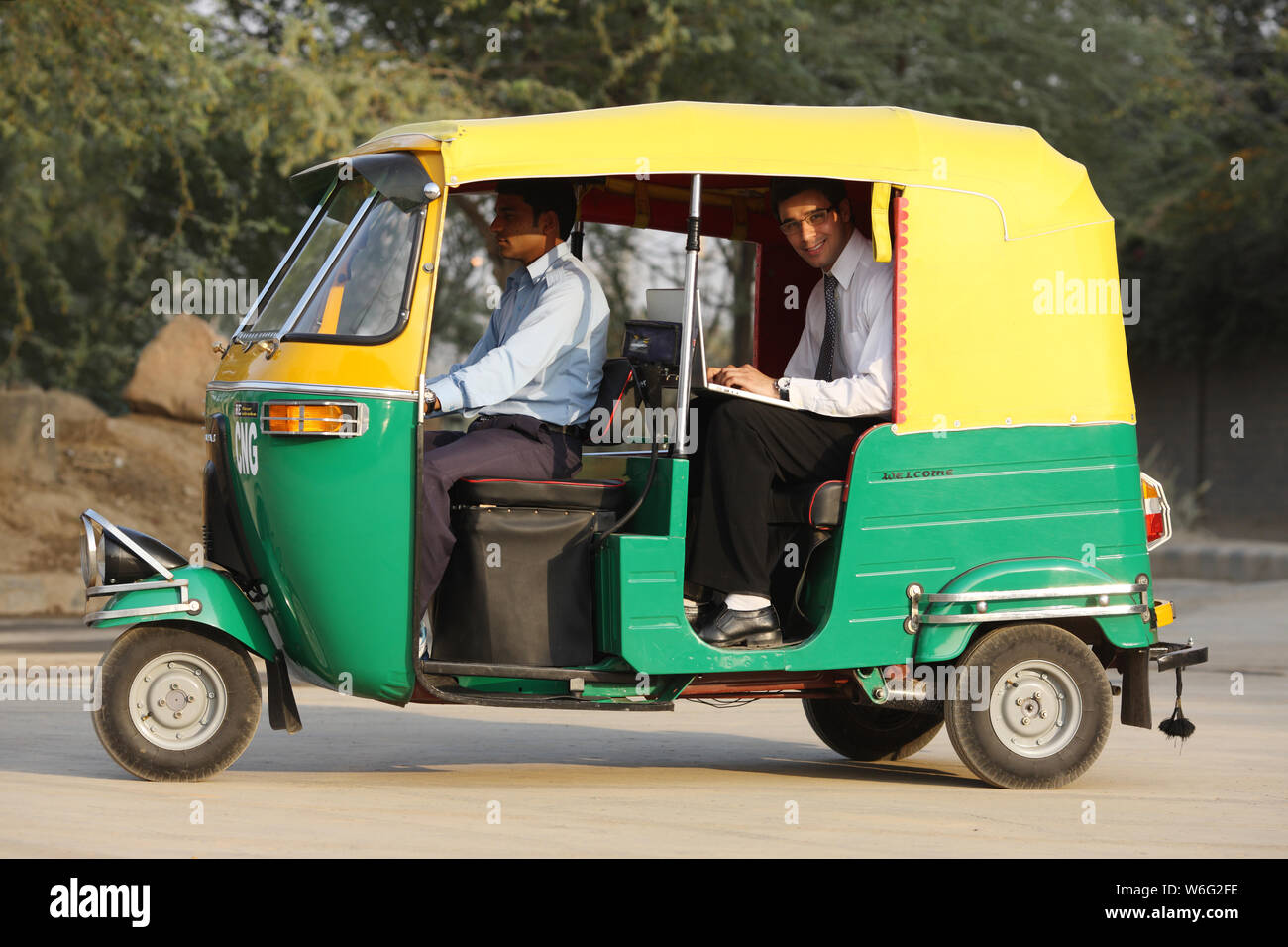 Auto Rickshaw Driving High Resolution Stock Photography and Images - Alamy
