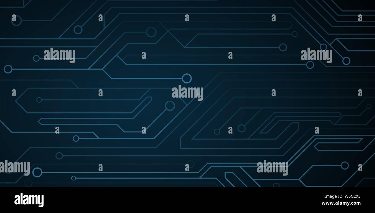 Futuristic cyber computer circuit background. Circuit board. Electronic ...