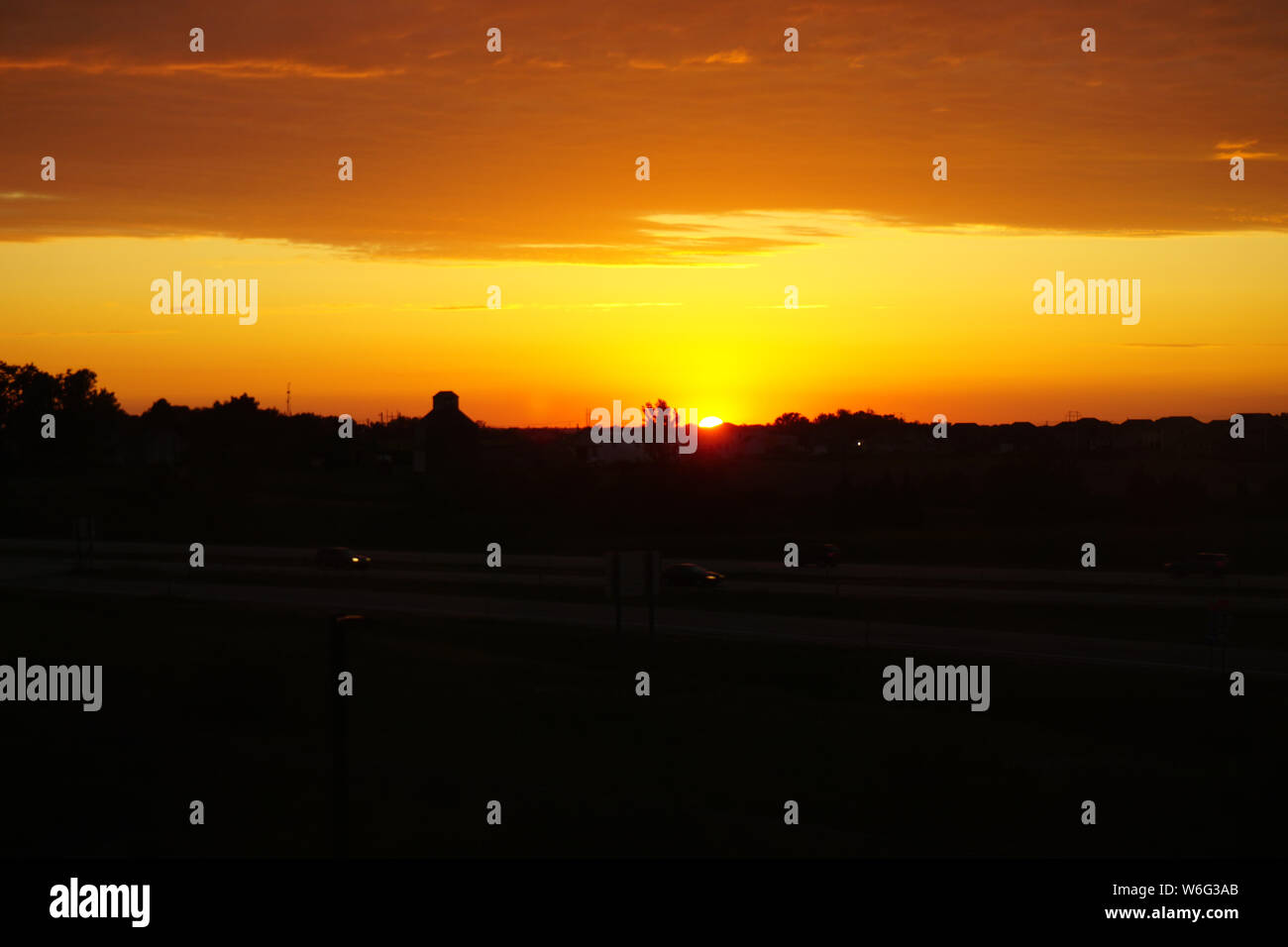 Iowa sunset hi-res stock photography and images - Alamy