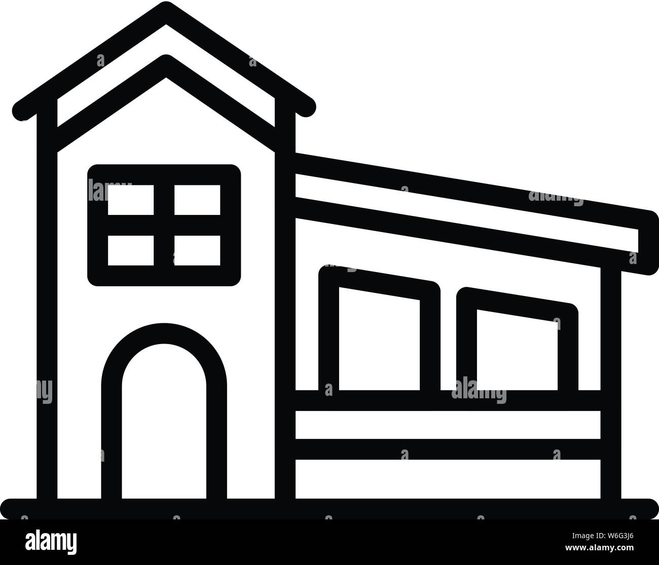 House Roof Outline