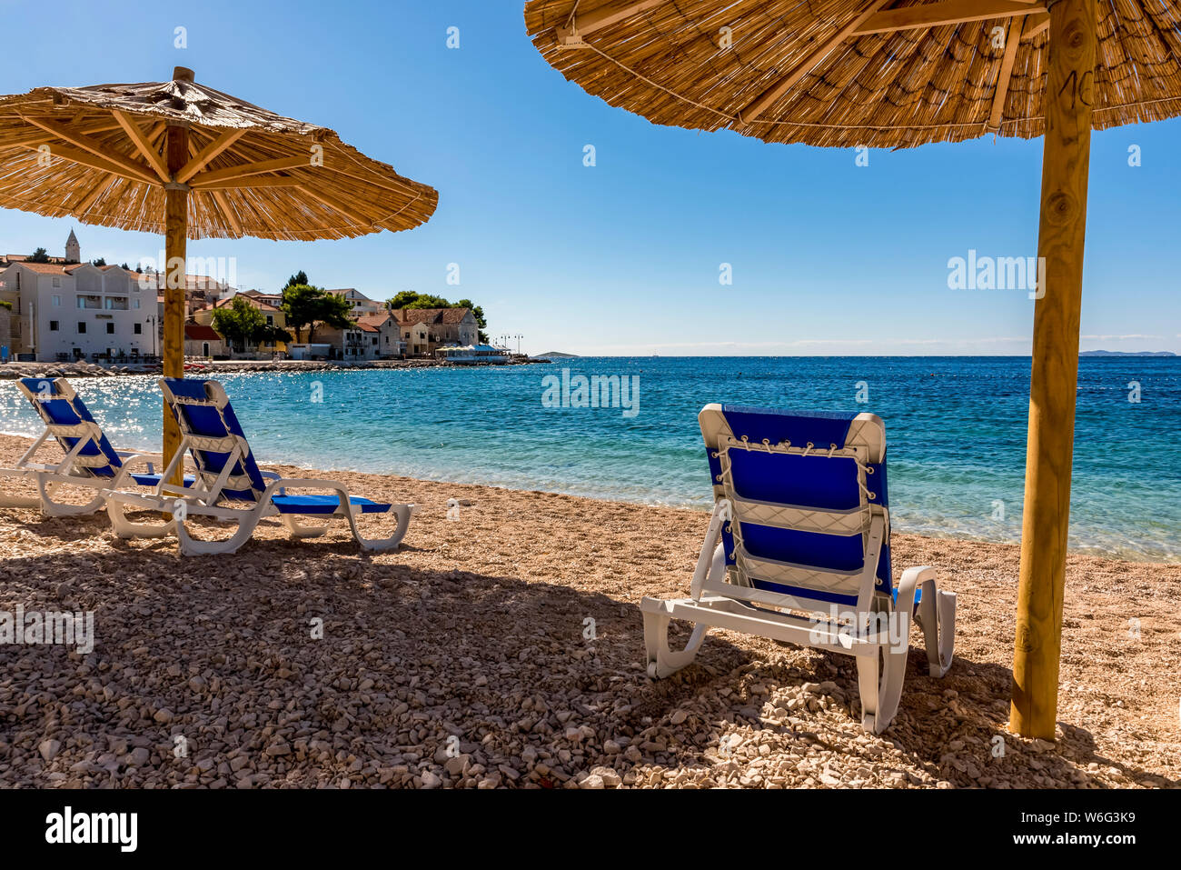 Famous beautiful Mala Raduca beach; Primosten, Croatia Stock Photo - Alamy