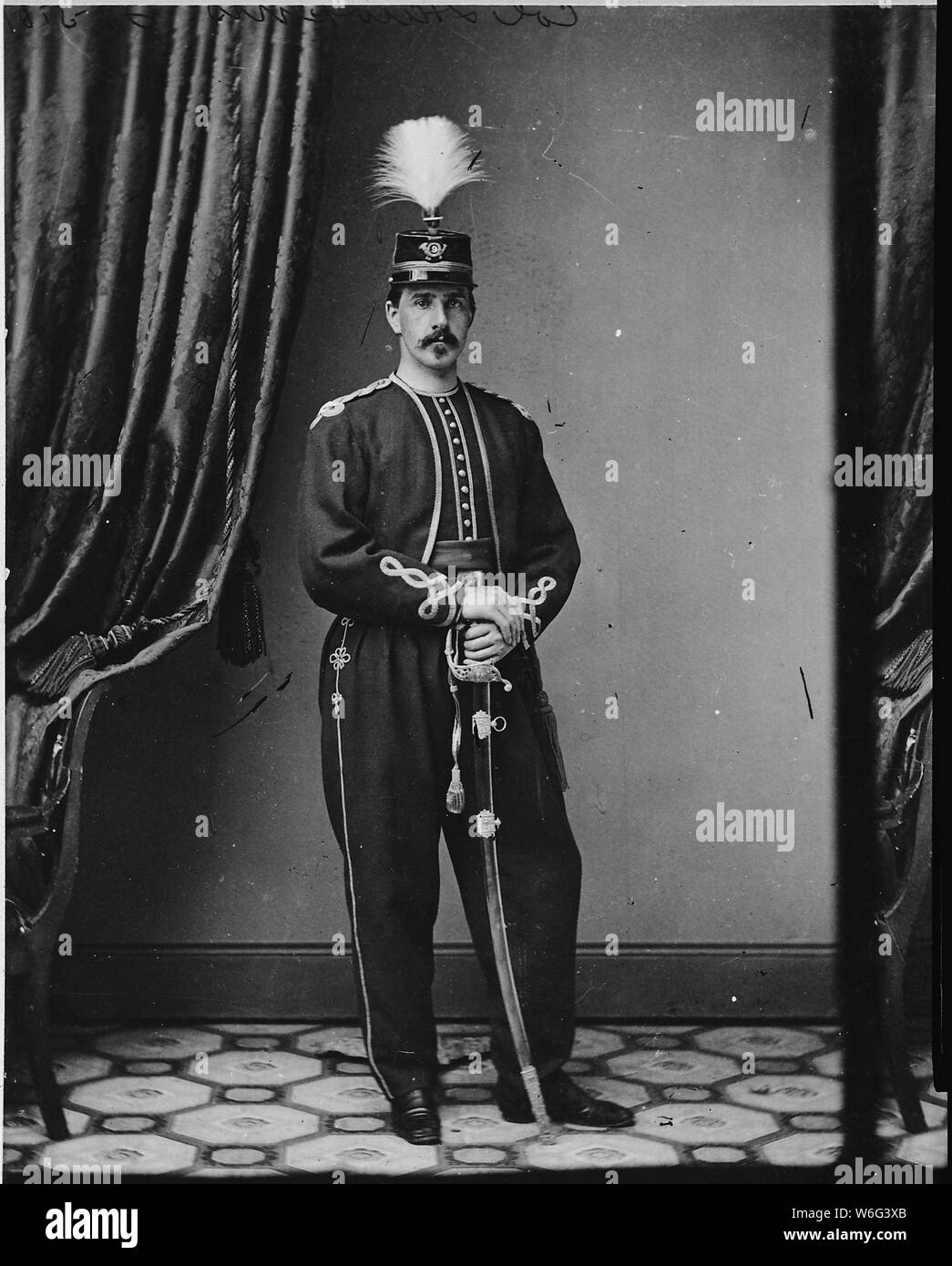 Col. Rush A. Hawkins Stock Photo - Alamy