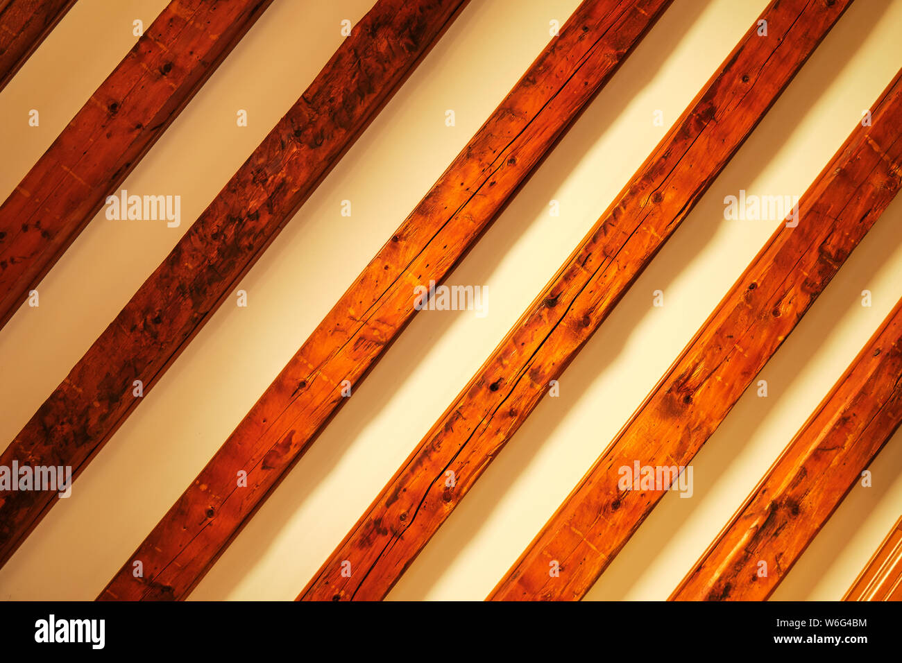 Diagonal timber pattern on beige background with gradient shadows ...