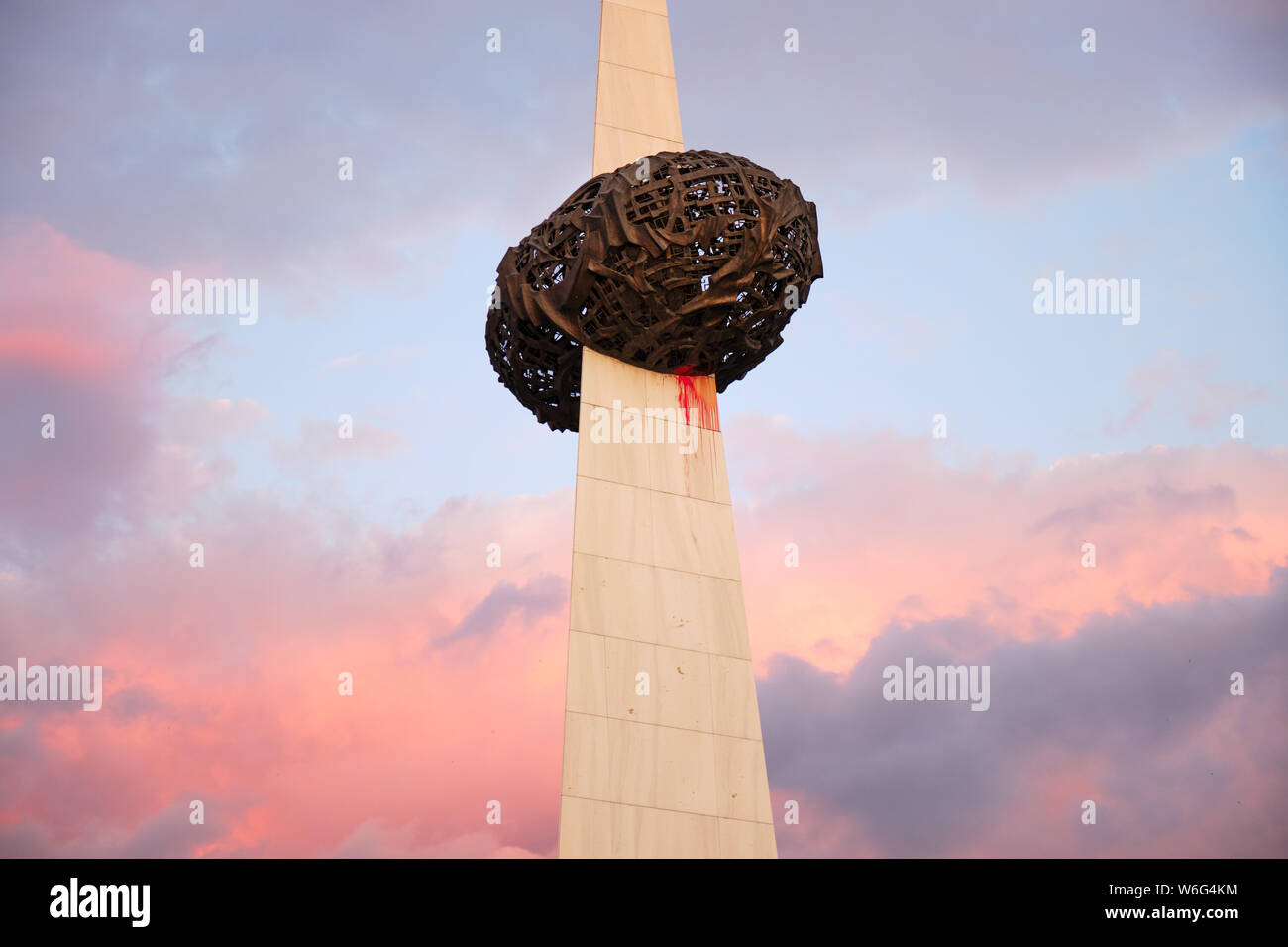 Bucharest, Romania - July 24, 2019: Memorial of Rebirth (Memorialul ...