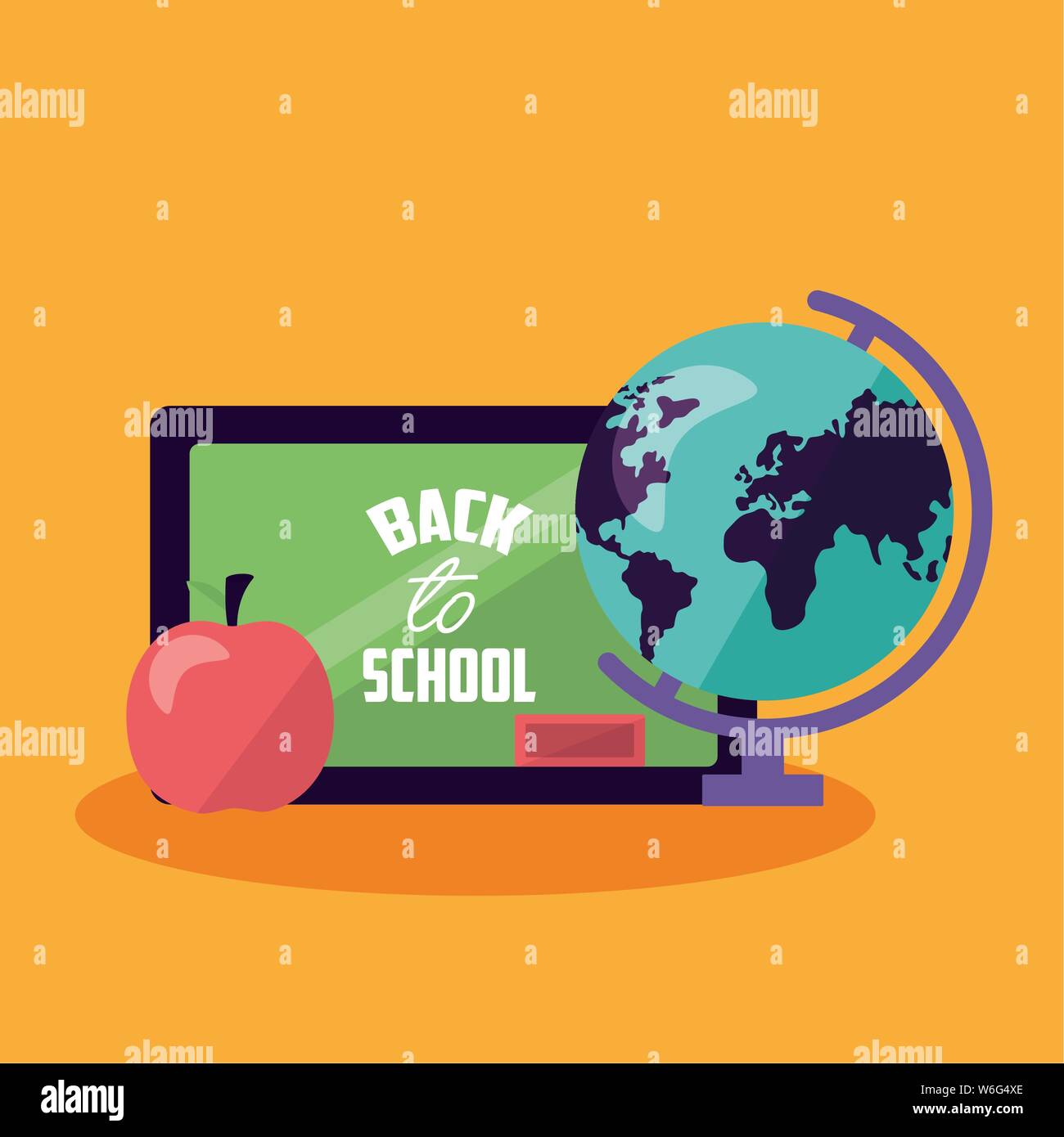 Back to school vector design Stock Vector Image & Art - Alamy