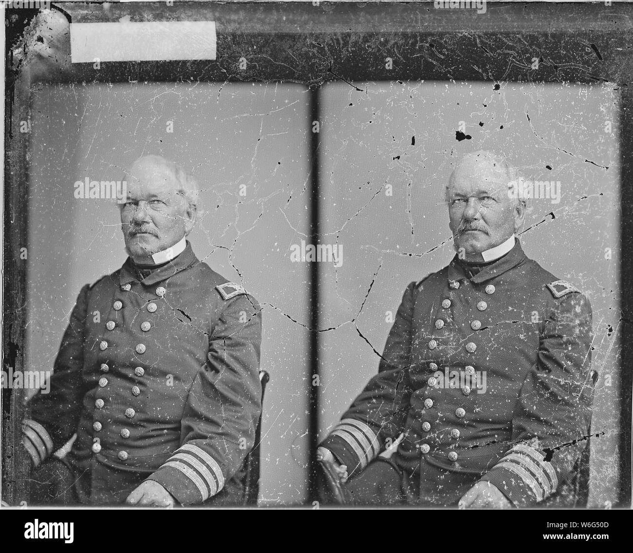 Commodore Theodorus Bailey Stock Photo - Alamy